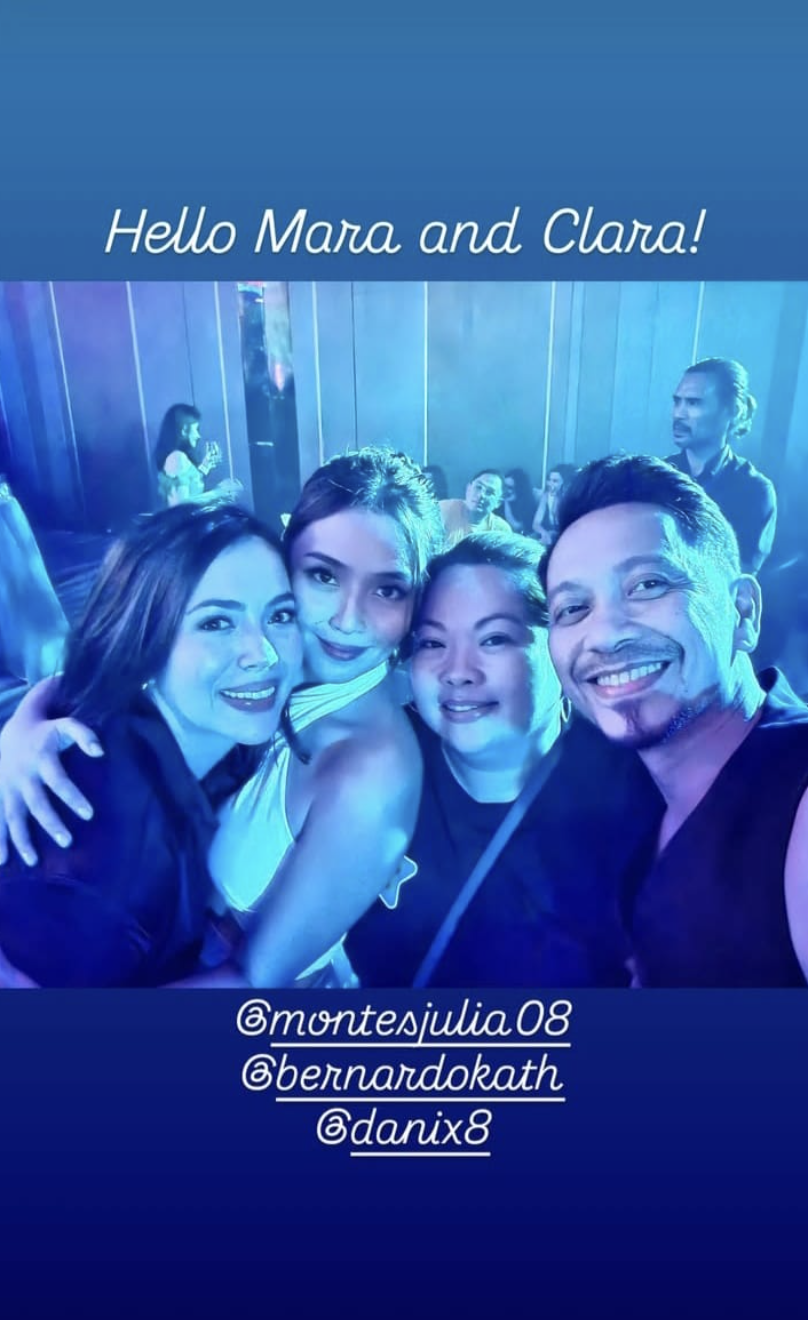 'Mara Clara' stars Kathryn, Julia, Jhong, Mylene reunite